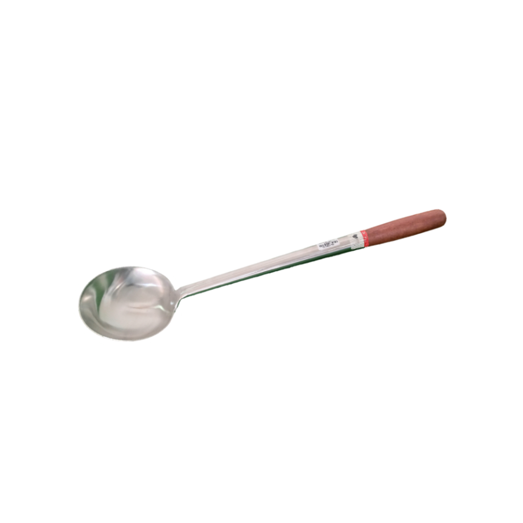 Round Wok Spoon – 6 cm Head - Davindas
