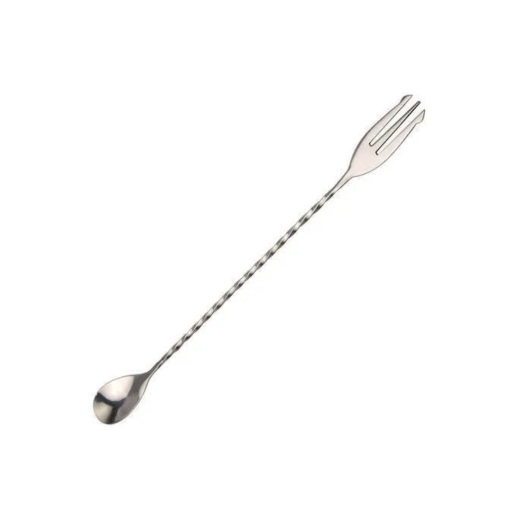 Savoy Bar Mixing Spoon with Fork - 40 cm - Davindas