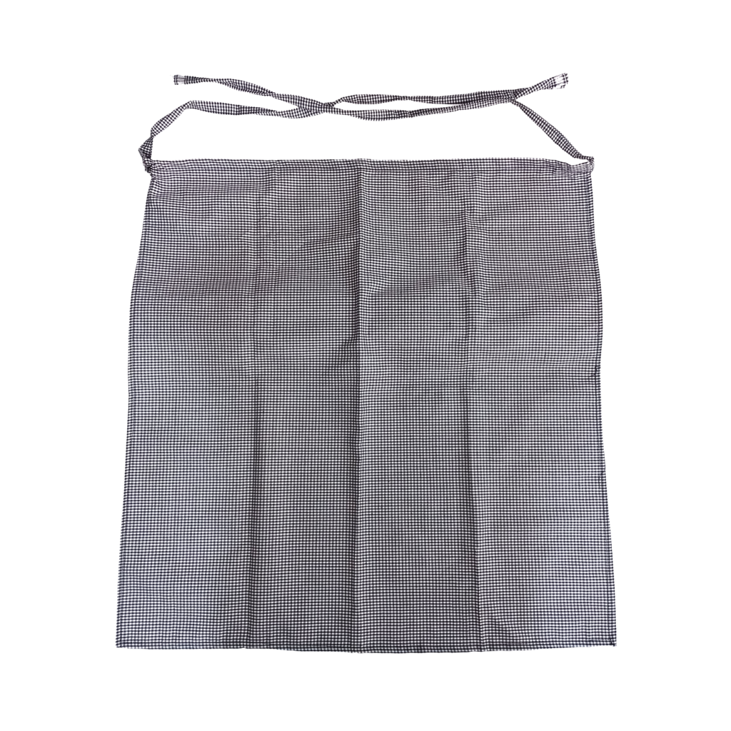 Short Apron (Checked Pattern) - Davindas
