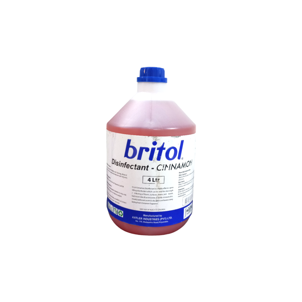 Britol Disinfectant Surface Cleaner (Cinnamon) – 4L - Davindas