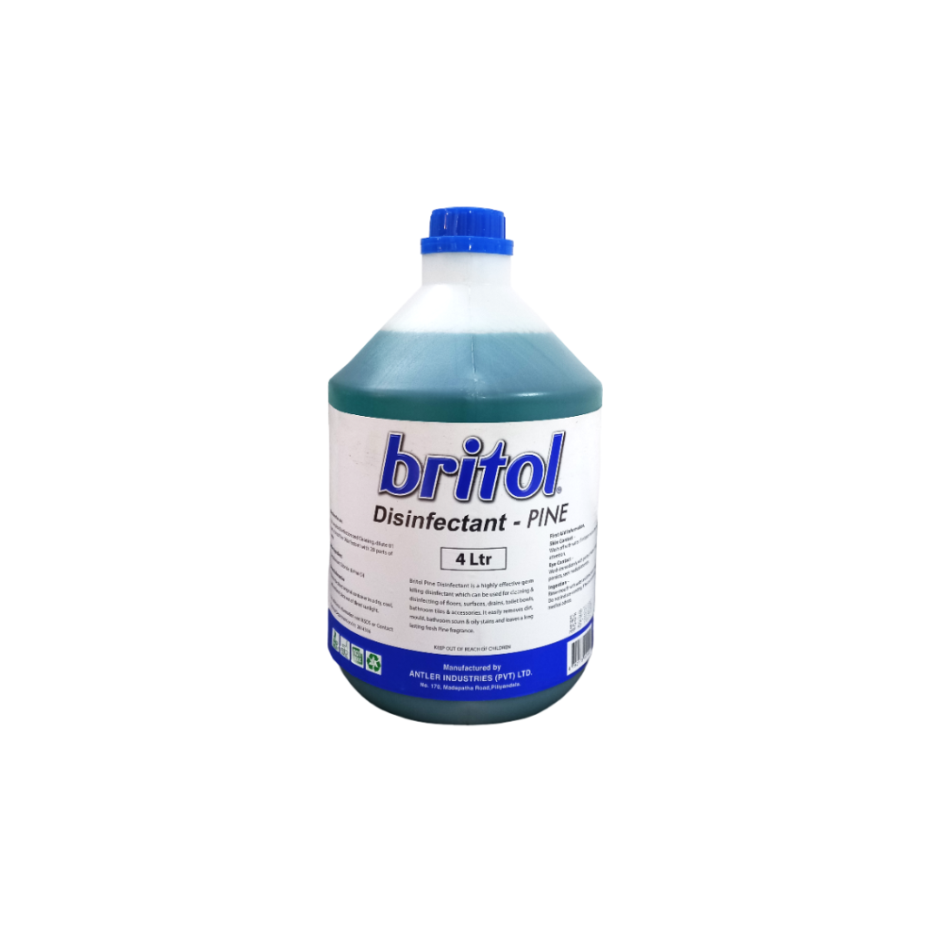 Britol Disinfectant Surface Cleaner (Pine) – 4L - Davindas