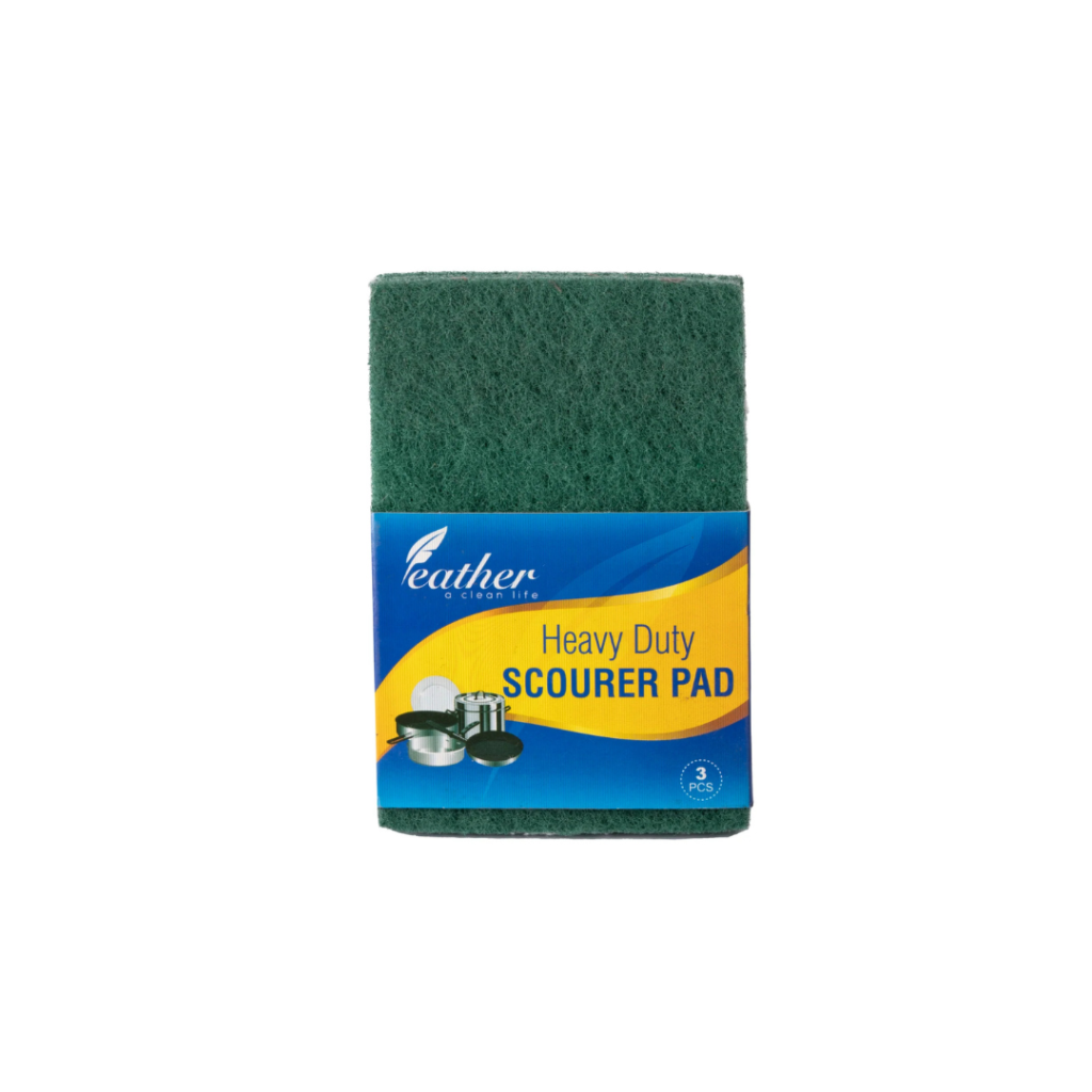 Feather Scourer Pad – 3 Pcs - Davindas