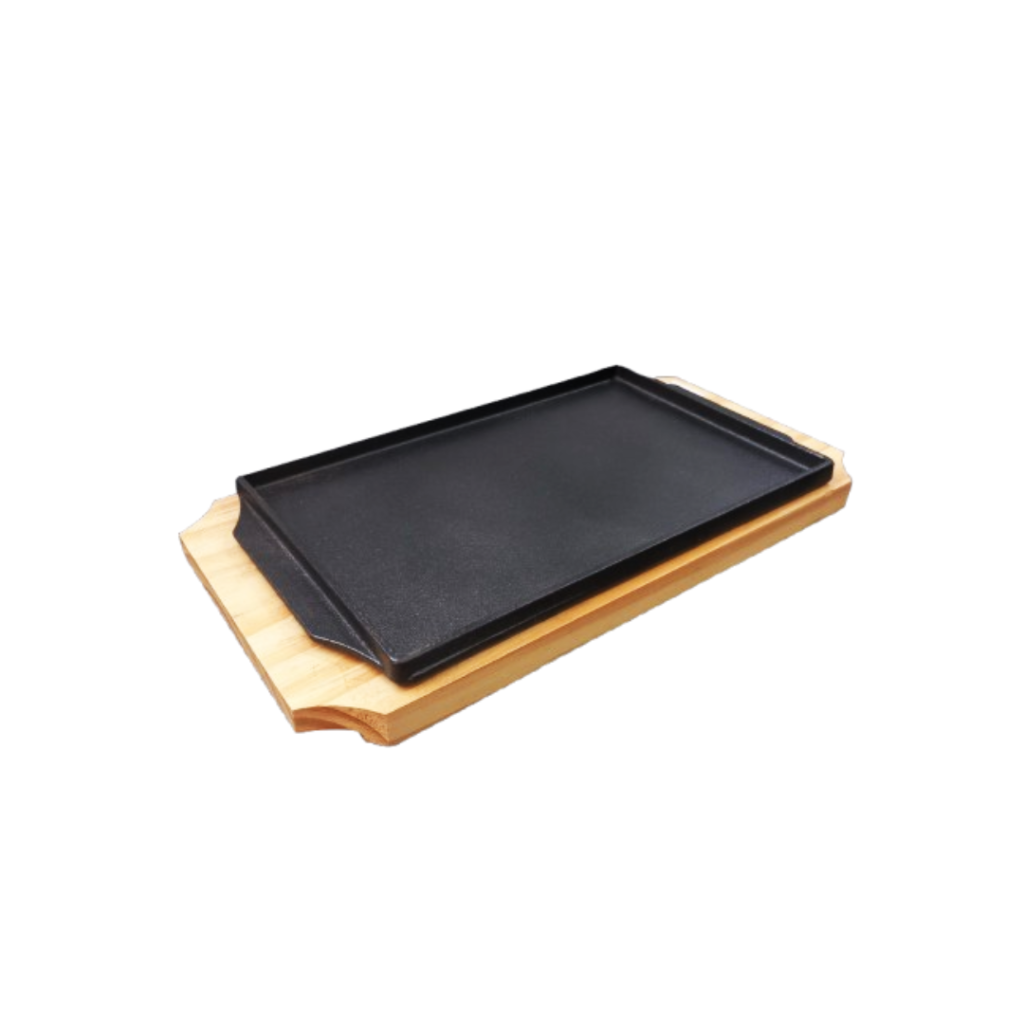 Rectangular Sizzling Plate – 11" x 7" - Davindas
