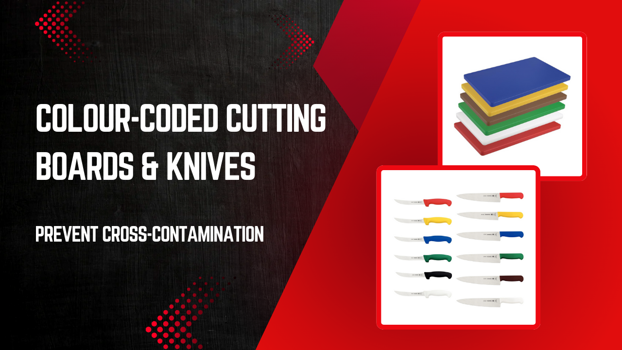 Colour-Coded Cutting Boards & Knives: Prevent Cross-Contamination ...